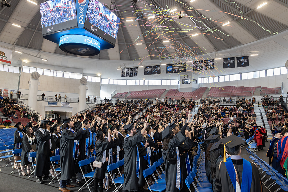 Coyote pride shines bright at Fall Commencement ceremonies | CSUSB News | CSUSB